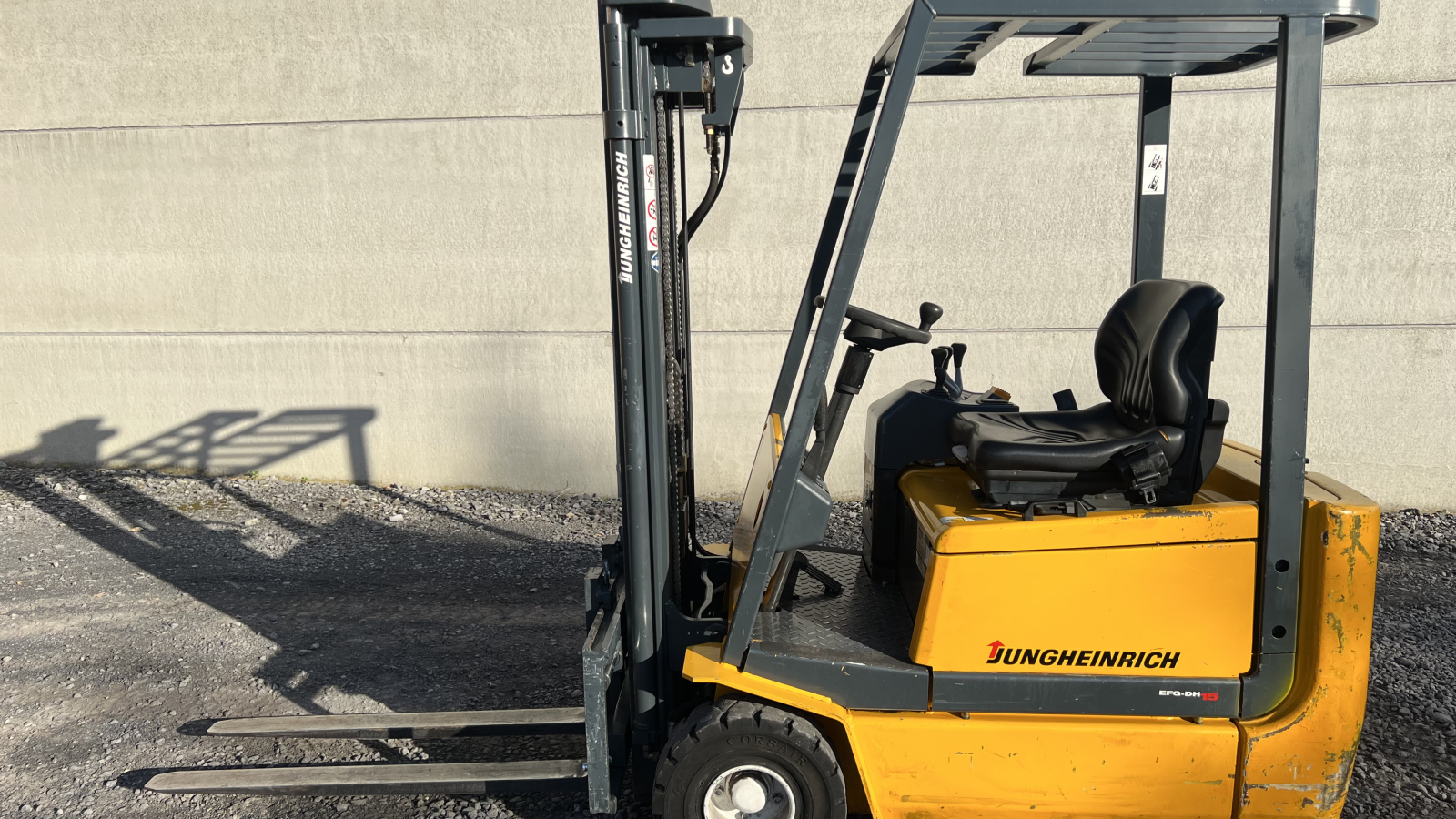 Jungheinrich EFG-DH15 (180) heftruck elektrisch TRIPLEX | Devanmat